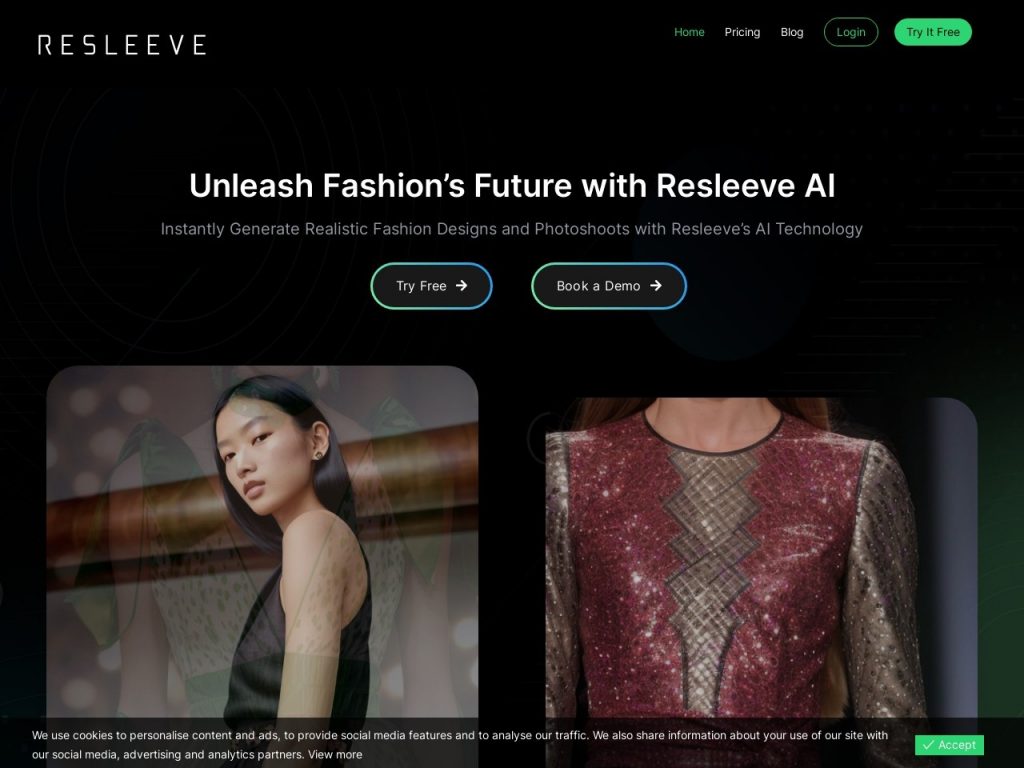 Resleeve: Streamlining Fashion Design with AI-powered Creativity - AI Fella