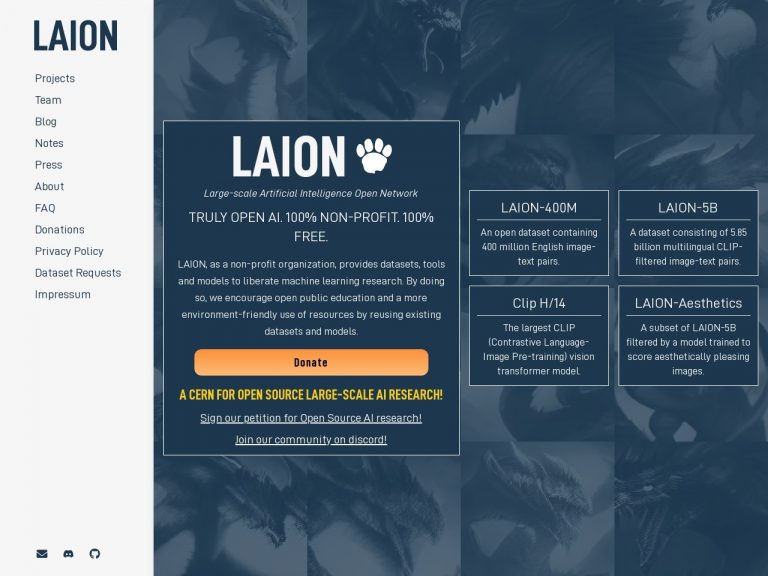 Laion: Unlock the Future of Machine Learning Research with LAION - AI Fella