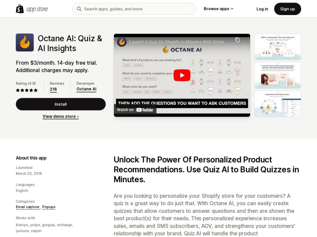 Octane AI: Transform Your Shopify Store with Octane AI — The Ultimate ...