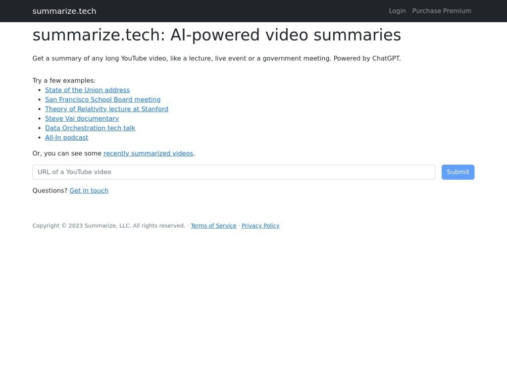 Tammy AI: Free AI-Powered Summaries for YouTube Videos - AI Fella