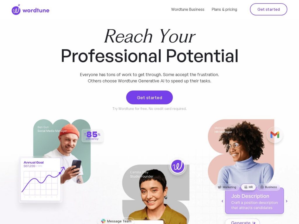 Wordtune: Maximize Your Writing Potential with Wordtune - The AI ...